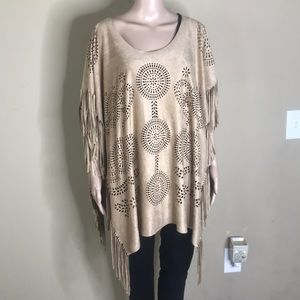 Step In Style | Tops | Step In Style Khaki One Size Fits All Cover Up ...